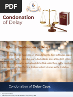 Condonation Application Guidelines | PDF | Common Law | Justice