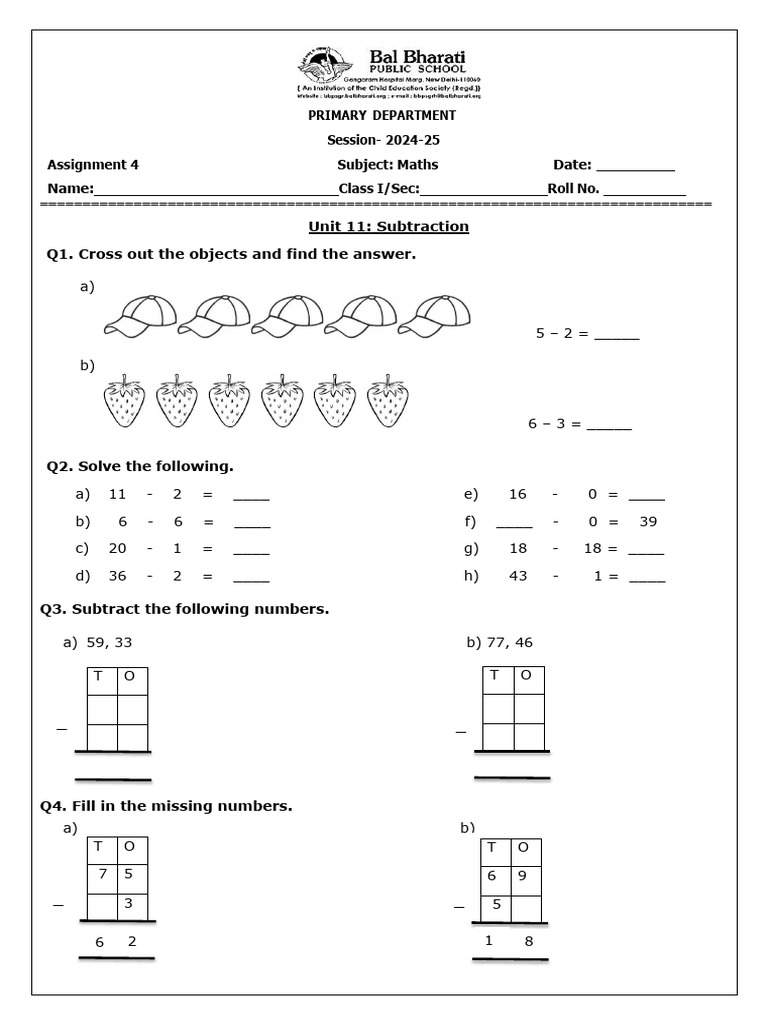 C1_Term 2_Maths Worksheet 4 | PDF | Rupee | Formula Racing