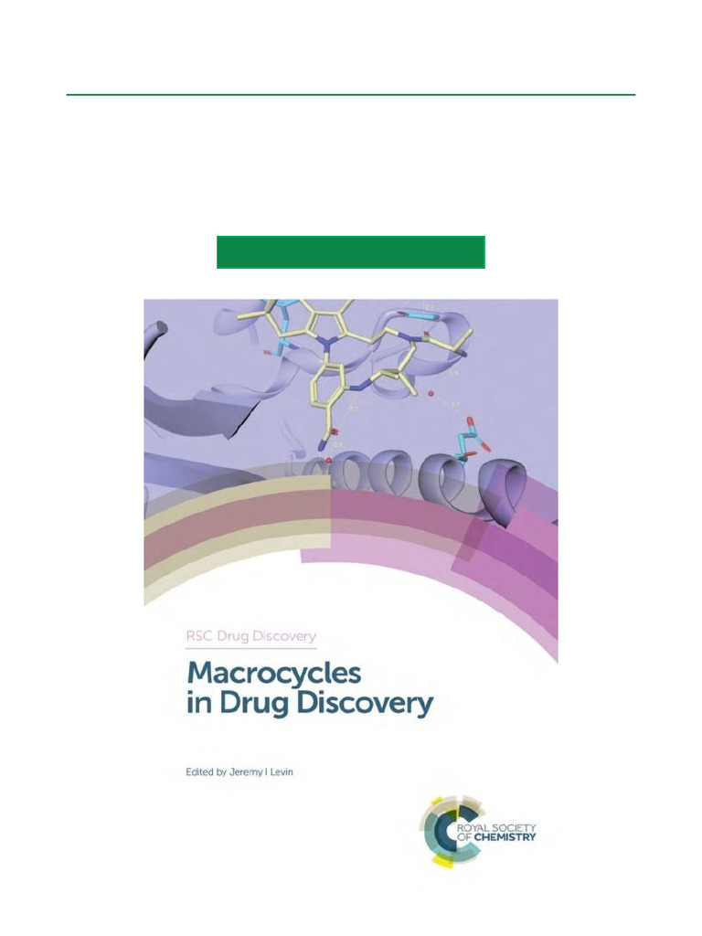 Macrocycles in Drug Discovery 1st Edition Total Access eBook | PDF ...
