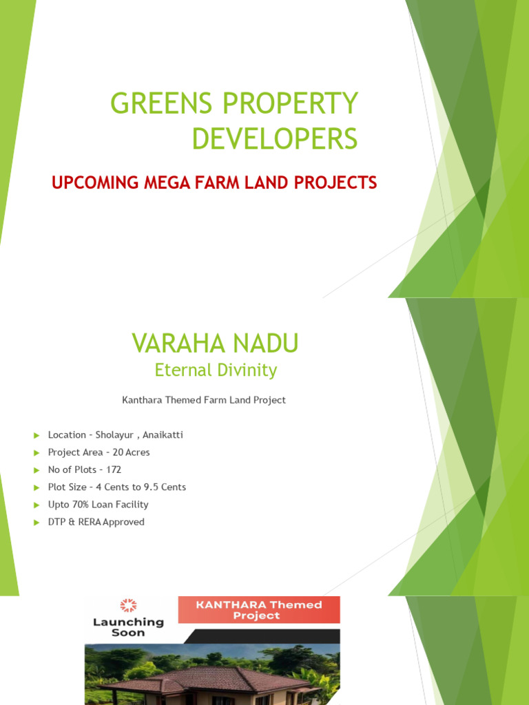 Greens Property Developers-1 | PDF