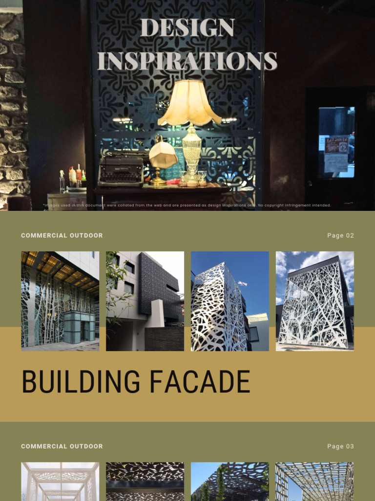 Metal Cut-Outs DESIGN INSPIRATION | PDF