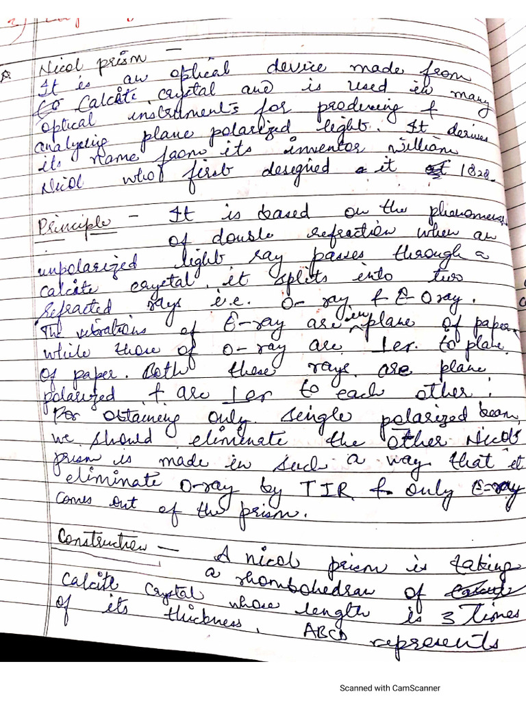 Nicol Prism | PDF