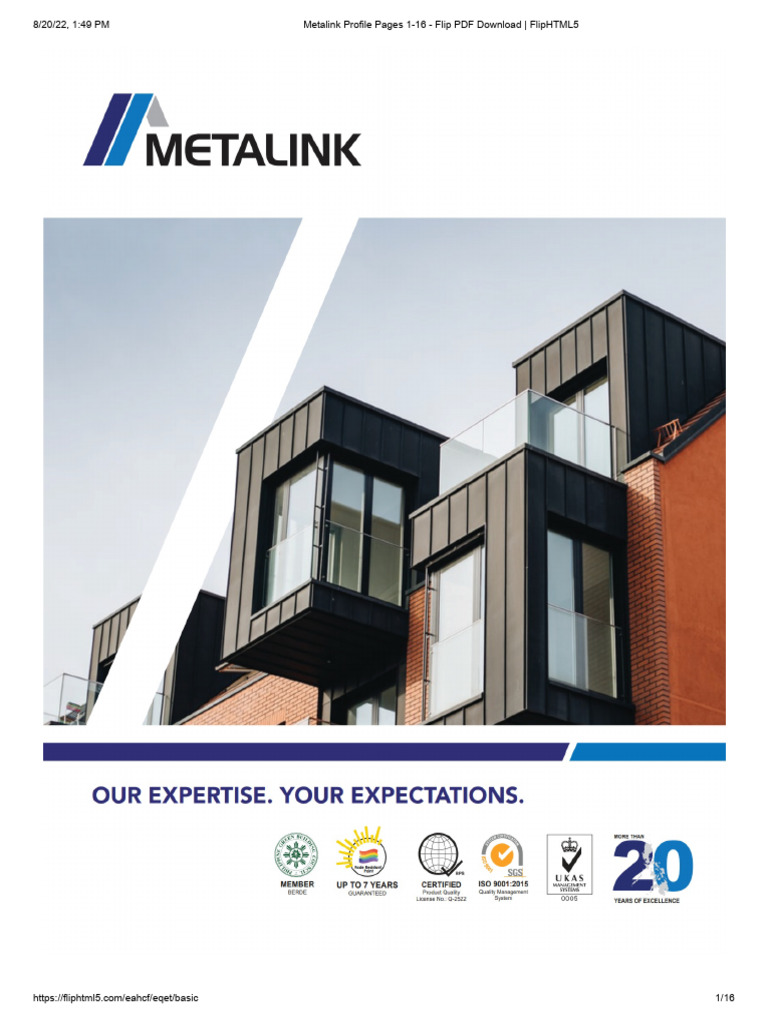 Metalink Profile Pages 1-16 - Flip PDF Download - FlipHTML5 | PDF ...