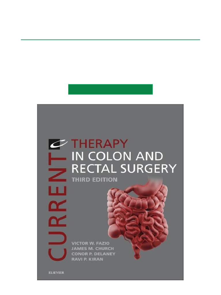 Current Therapy in Rectal Surgery | PDF | Doctor Of Medicine | Health Care