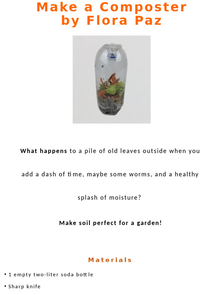 Make A Composter | PDF