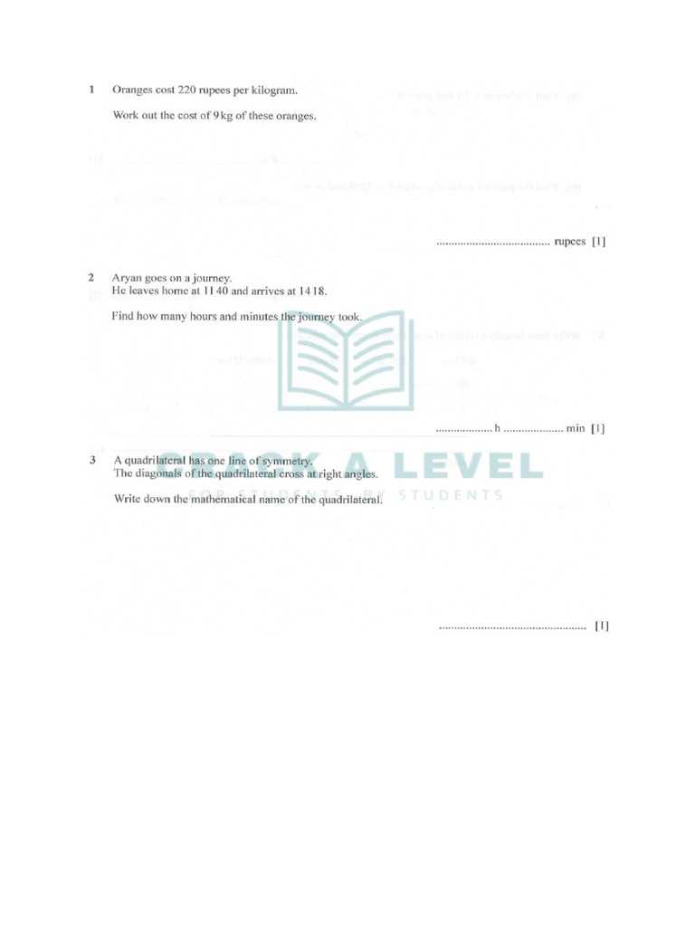 FebMar25 Maths P2 | PDF