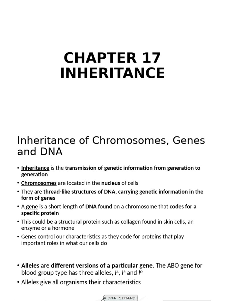Understanding Genetic Inheritance | PDF | Dominance (Genetics ...