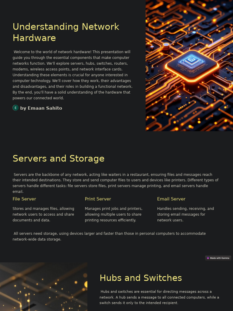 Understanding Network Hardware | PDF | Computer Network | Wireless ...