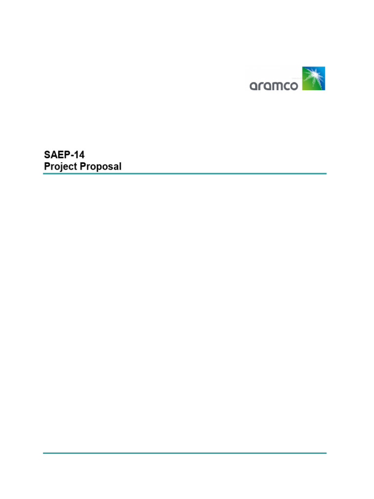 Saep 14 | PDF | Project Management | Specification (Technical Standard)