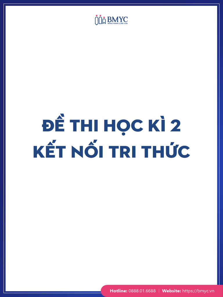 De Thi HK 2 - KNTT | PDF
