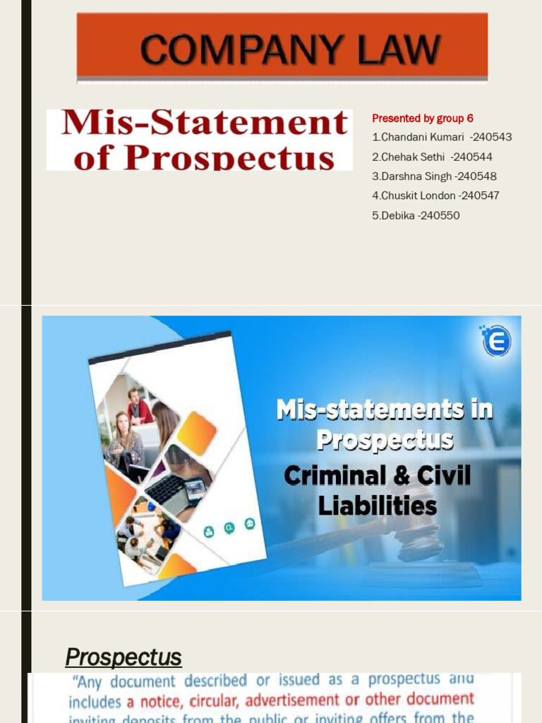 Presentation | PDF