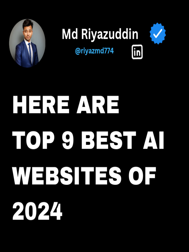 ? Top 9 Best AI Websites of 2024 | PDF