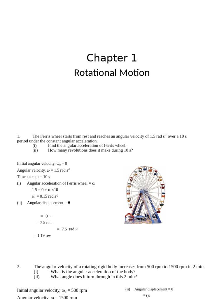 DR SH GR 12 Chapter 1 Cala | PDF | Acceleration | Velocity