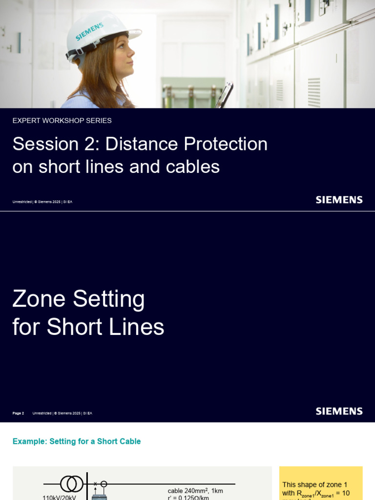 Session2 Distance Protection in Distribution_prnt (1) | PDF | Electrical Impedance | Radio ...