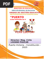Plan Lector Del Nivel Inicial 2025 | PDF | Educación de la primera infancia | Salón de clases