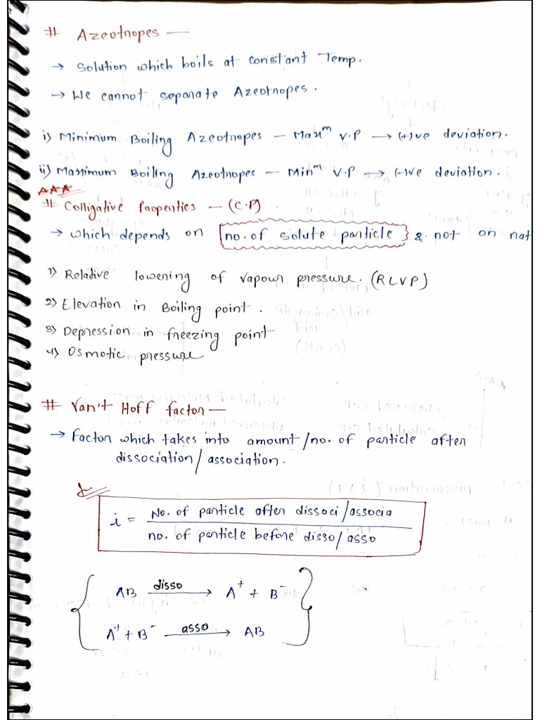 Solution (Class 12) Part - 4 | PDF