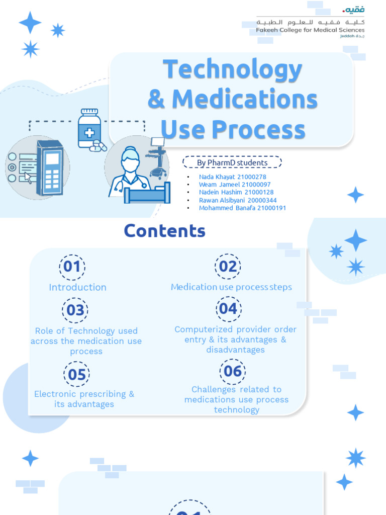 __ Technology & Medication Use Process SPP | PDF | Medical Prescription ...