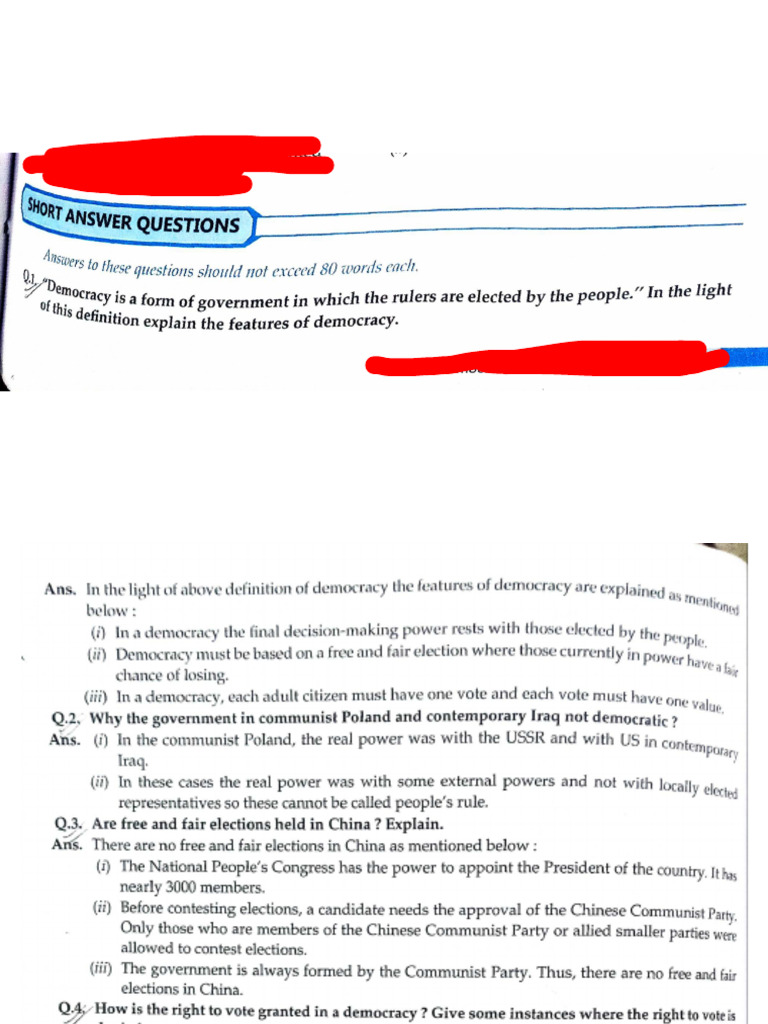 SST Chapter-1 (Civics) | PDF