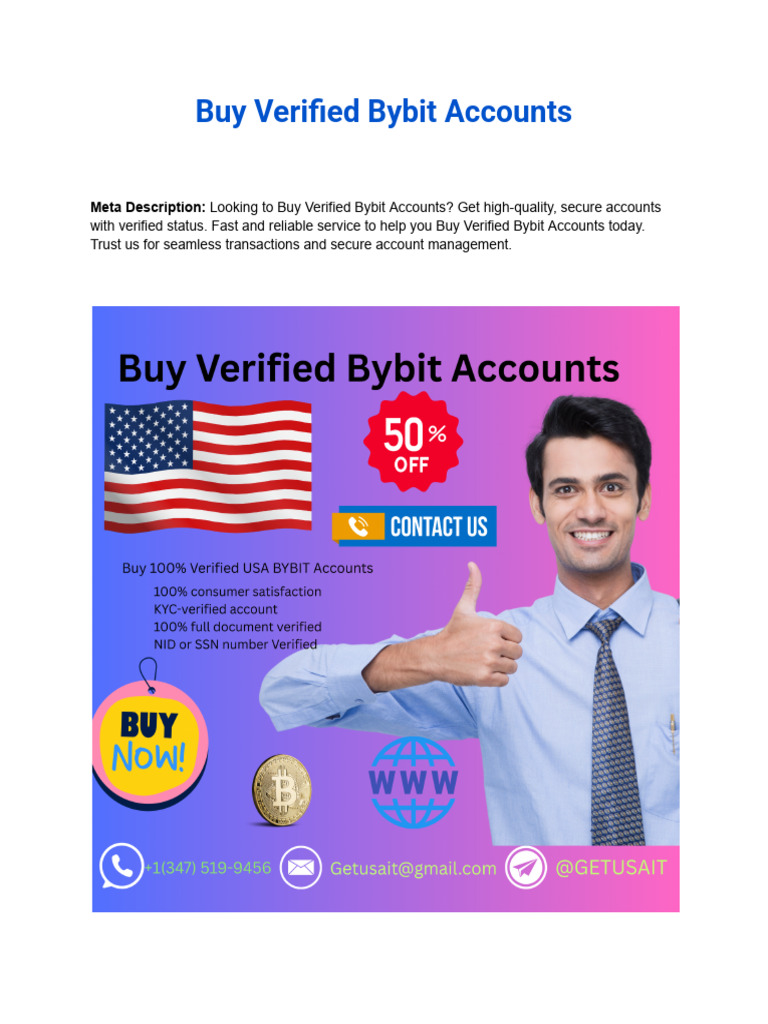 Buy Verified Bybit Accounts | PDF
