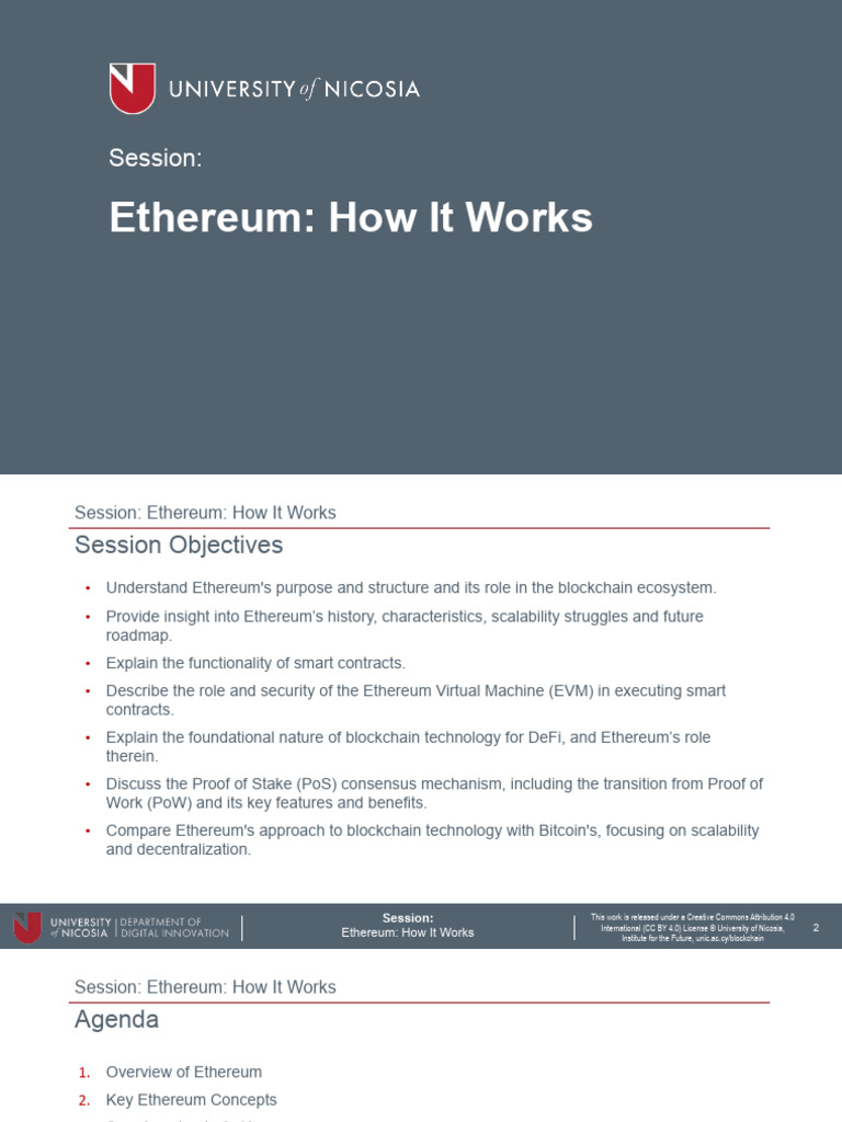 Ethereum- How It Works | PDF