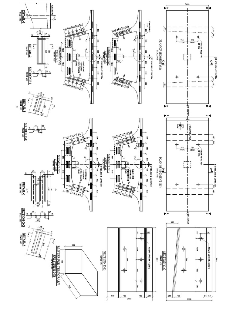 3.superstructure DIM 1 X 30m Span Ramp-03 | PDF
