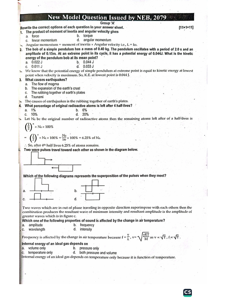Physics 2079 | PDF
