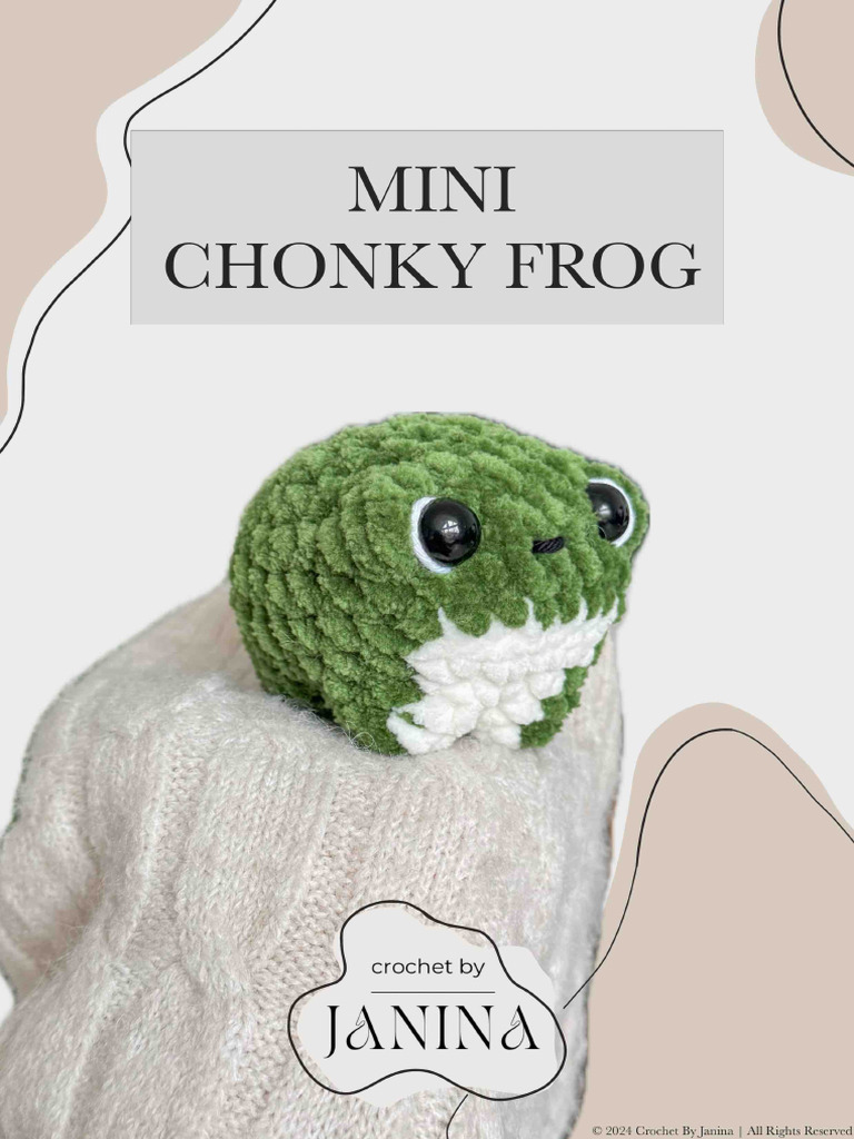Mini Chonky Frog | PDF