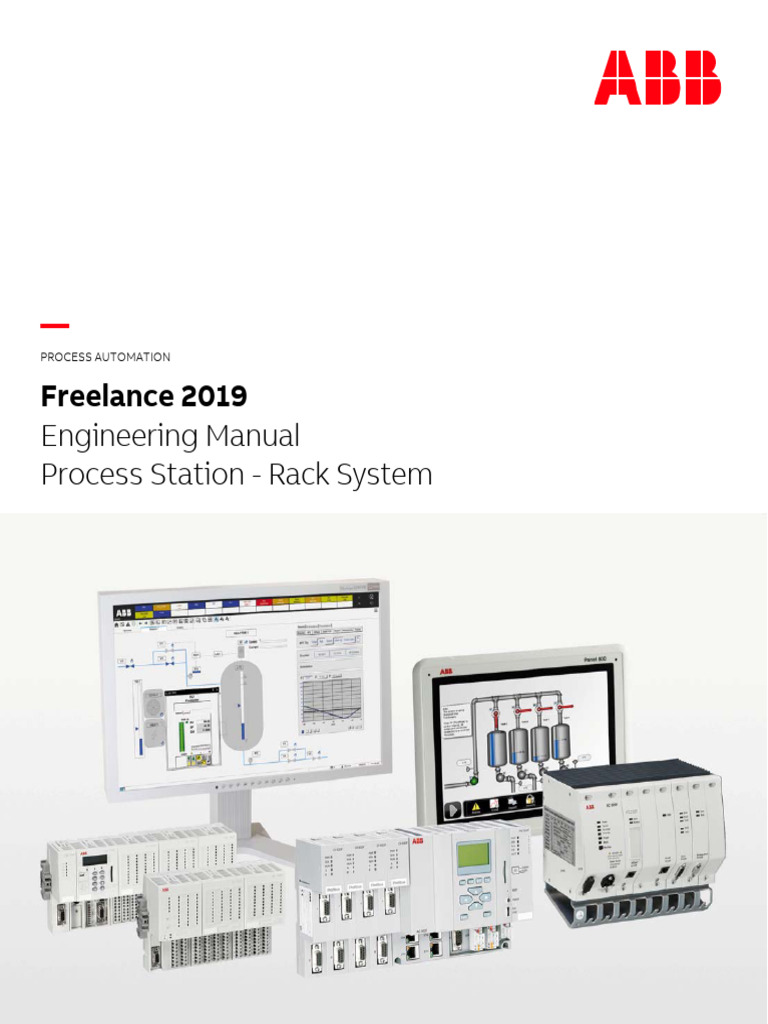 3BDD012520-111 A en Freelance Engineering Process Station Rack System ...