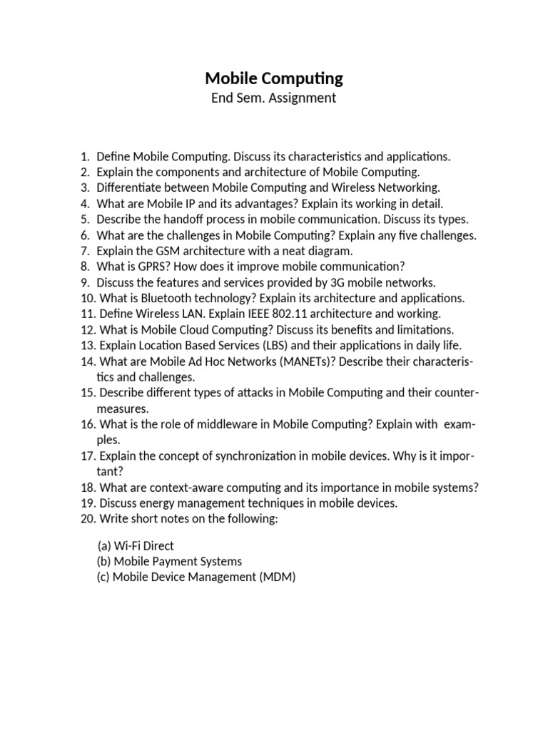 mobile-computing-end-sem-assignment-btech-4thsem | PDF