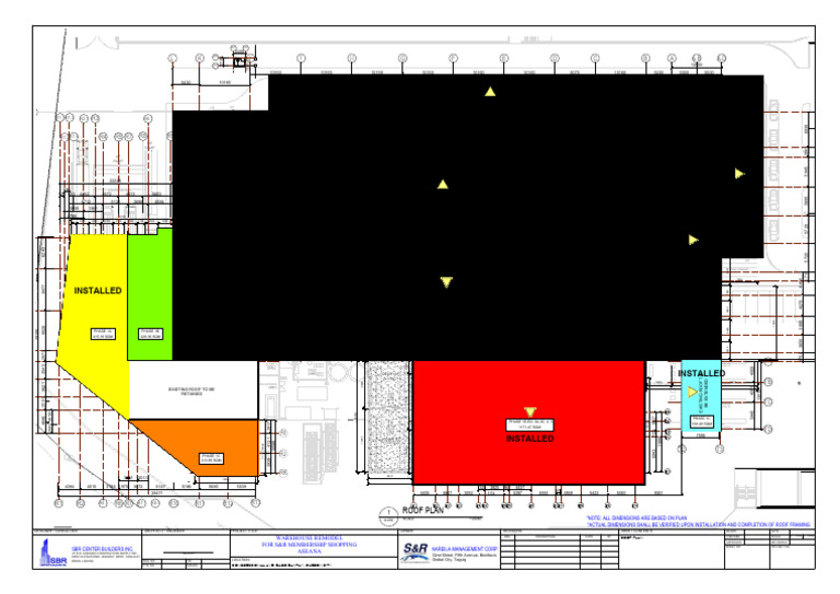 Phasing Roof Plan-Layout | PDF