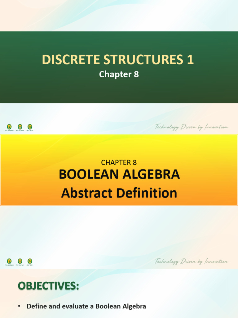 Module 8 Boolean Algebra-1 | PDF