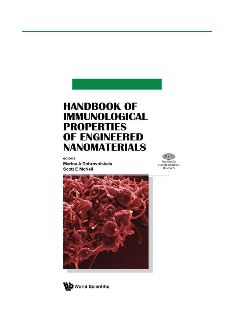 HBK IMMUNOLOGIC PROPER ENG NANOMATERIAL Direct Download | PDF | Nanoparticle | Immunotherapy