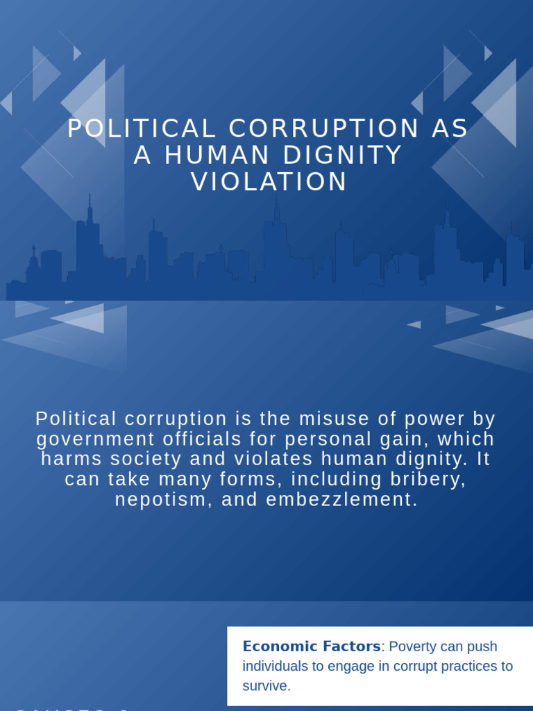 Political Corruption | PDF | Corruption | Political Corruption