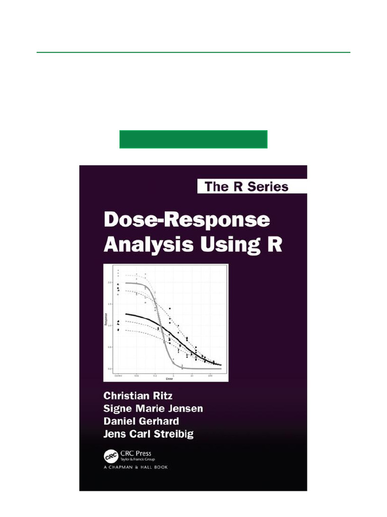 Dose Response Analysis Using R, 1st Edition Unlimited Download | PDF | Statistics | Errors And ...