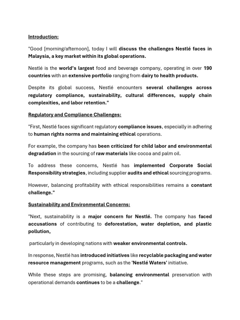Script for IBS Presentation (1) | PDF | Sustainability | Cocoa Bean