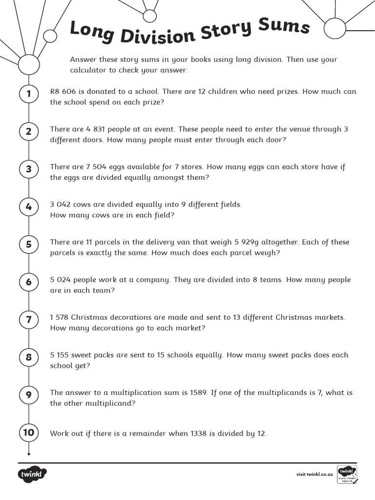 Za M 1700337359 Long Division With Story Sums Activity Sheet - Ver - 2 ...