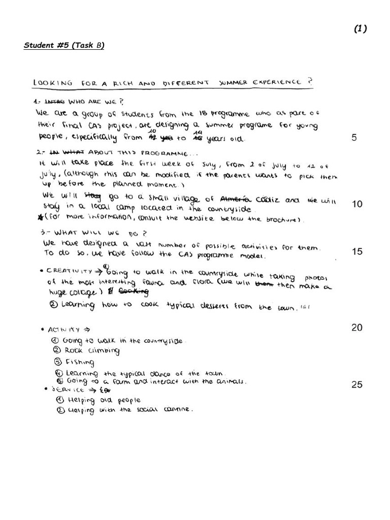 Paper 1 Sample 5 | PDF