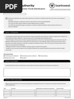 Bankwest Discharge Authority Form | PDF | Loans | Refinancing
