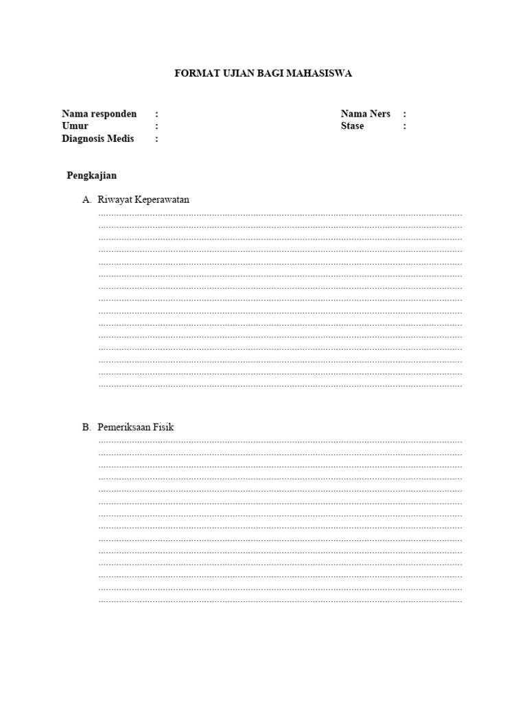 Format Dokumentasi Ujian SOCA | PDF