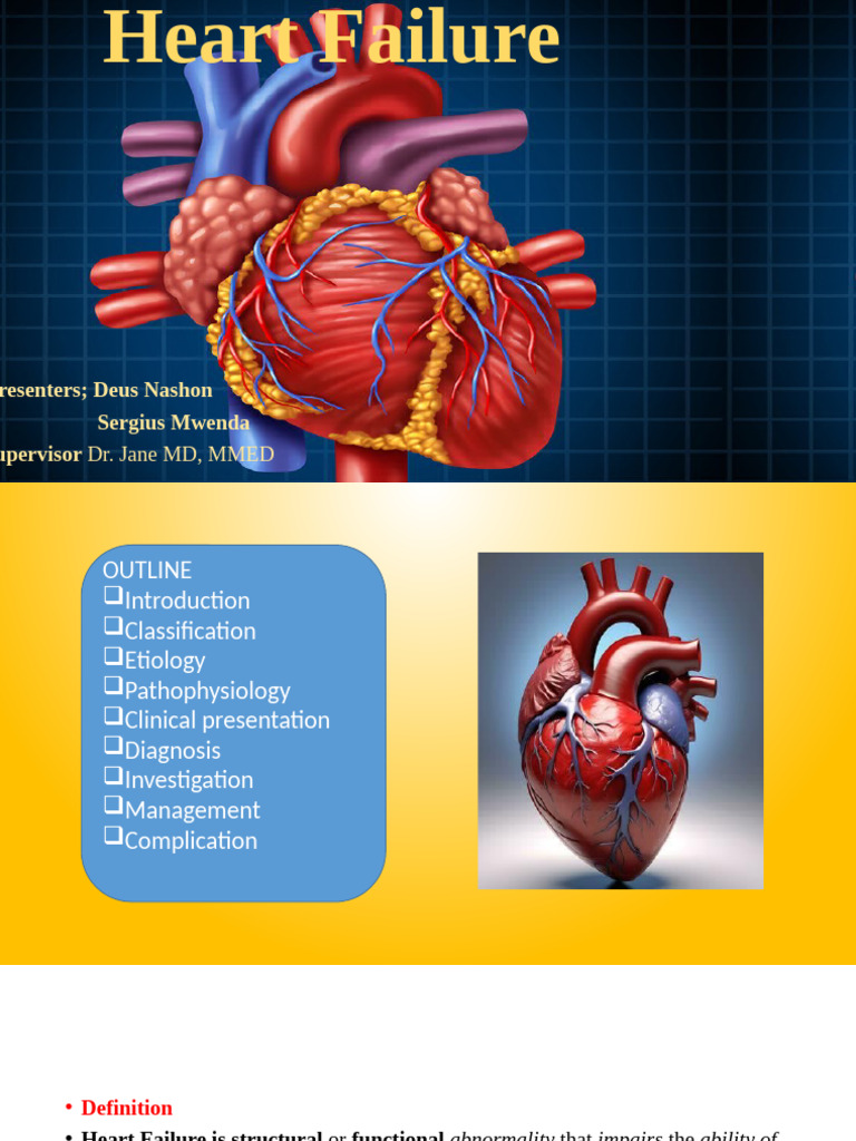 Heart Failure Notes-1 | PDF | Heart Failure | Ventricle (Heart)