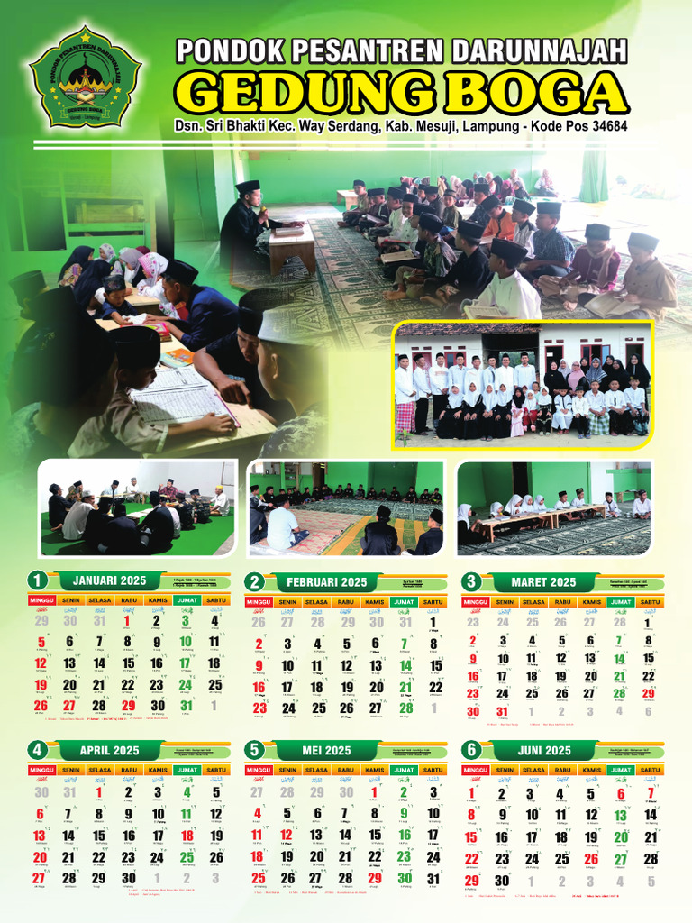 Kalender Pondok | PDF