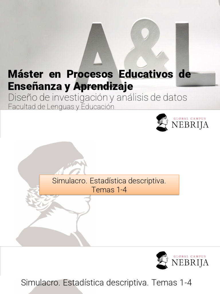 Simulacro Examen Diseño Investigacion Analisis de Datos - 22 | PDF | Media | Estadísticas