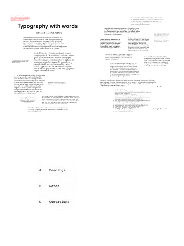 U2 01 Typography With Words Slides | PDF | Typography | Typefaces