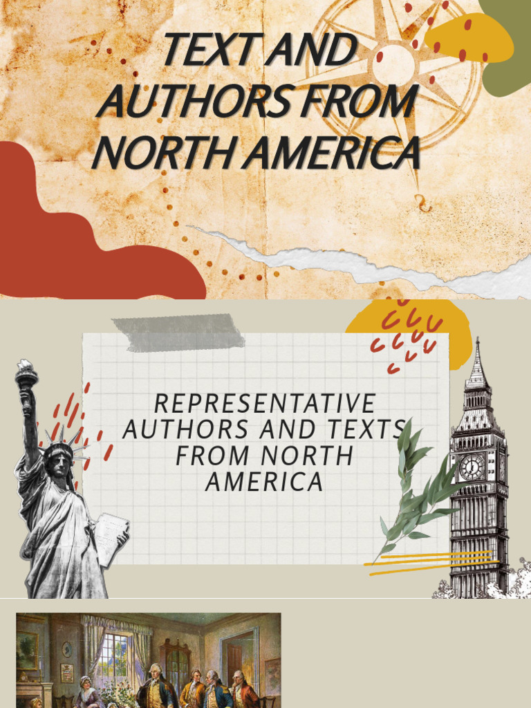 Texts and Authors From North America | PDF | Washington Irving | Poetry