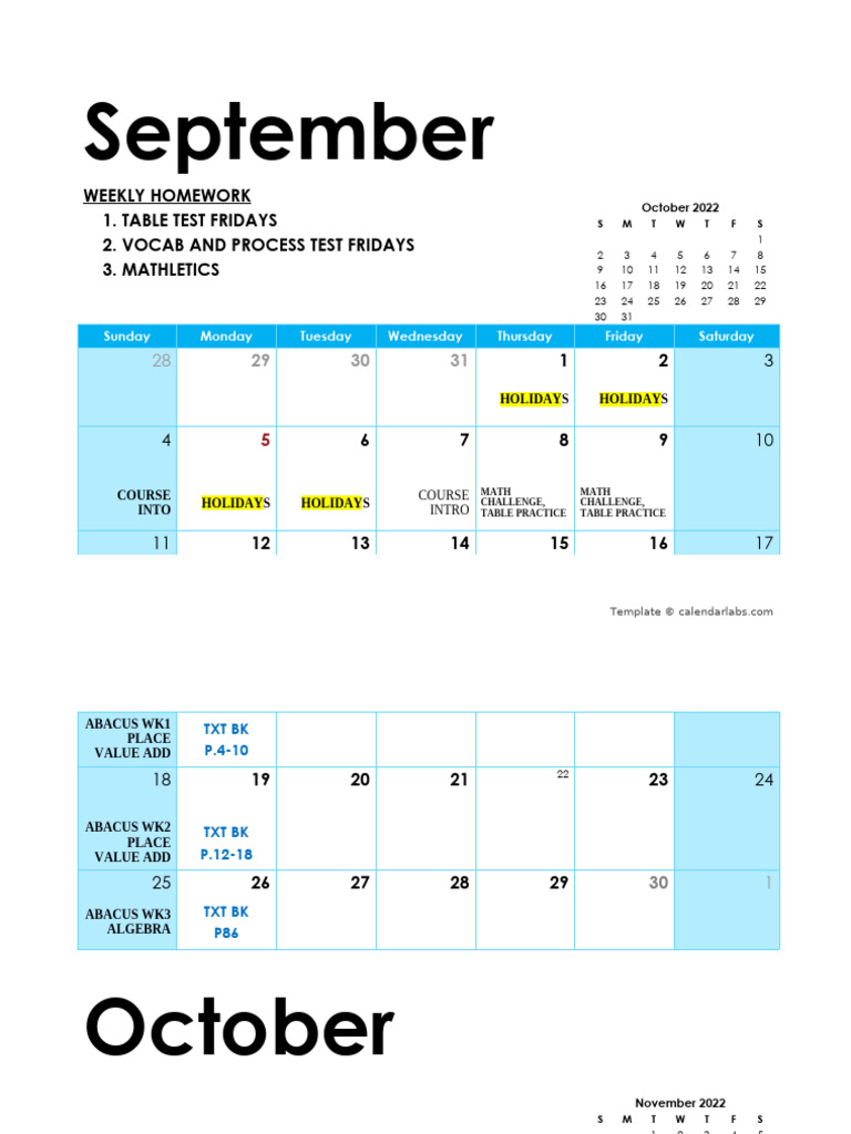 2022-23 Math Yr6 Wkly Sow | PDF | Mathematics