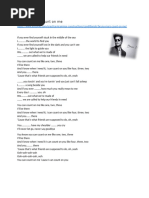 Count On Me Lyrics by Bruno Mars | PDF | Refrain | Song Structure