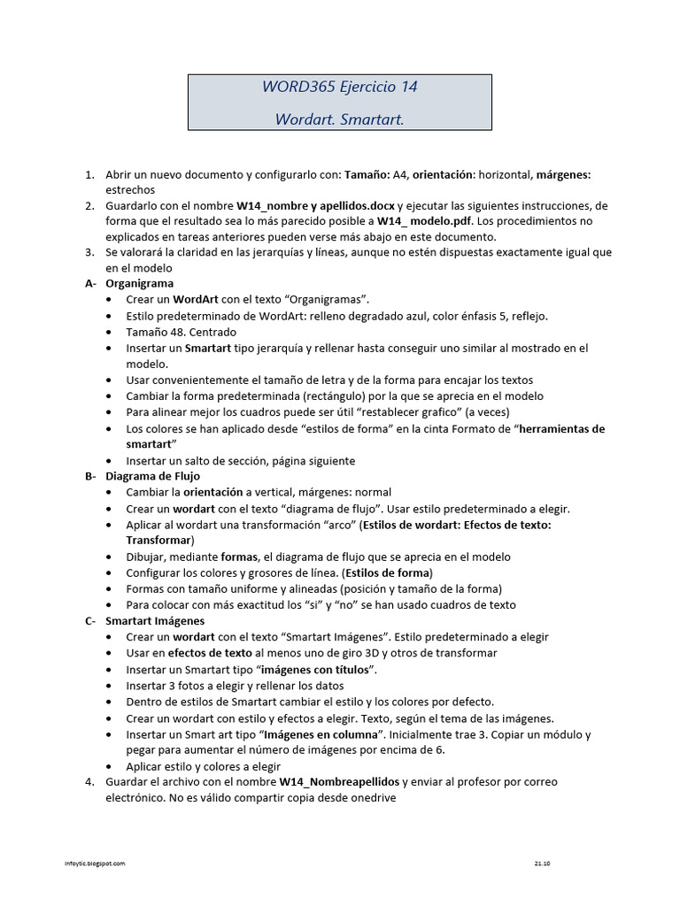 W14 Enunciado | PDF | Informática