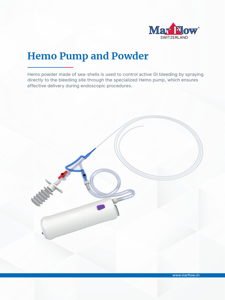 hemo_pump_and_powder_marflow_brochure_2pg_28_Jan_2025 | PDF