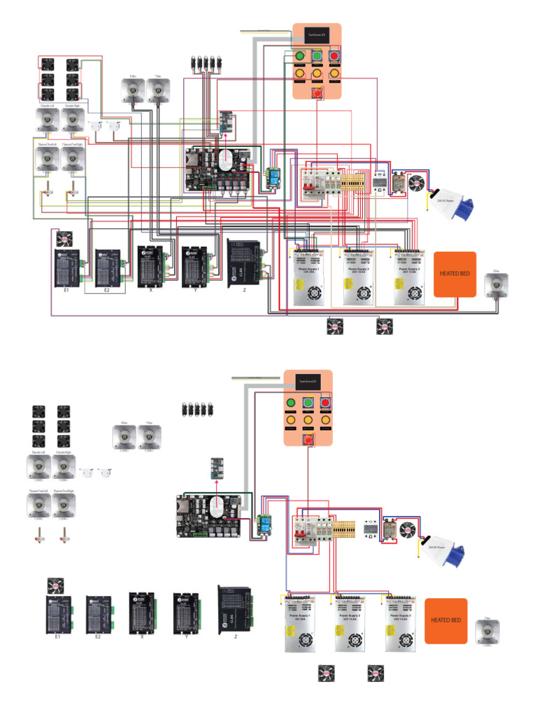 3d Printer Wiring Diagram 3 | PDF | Electrical Engineering ...