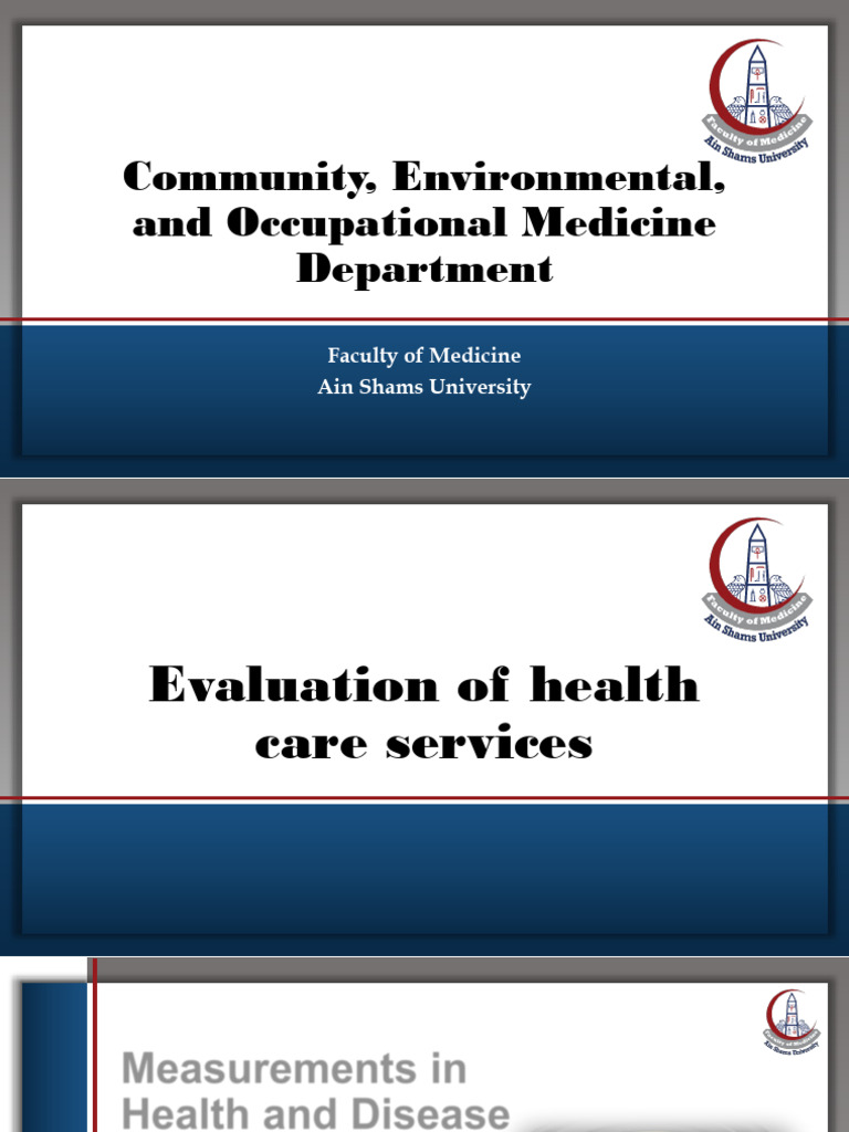 13 Evaluation of Healthcare Services PDF | PDF | Mortality Rate | Fetal ...